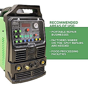 2021 PowerPro 256D DIGITAL 250 Amp AC/DC TIG Stick Advanced PULSE 60 Amp Plasma Multi-function Combo Welder