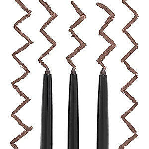 wet n wild Mega Last Breakup Proof Retractable Eyeliner - Waterproof 16-Hour Long-Lasting Wear, Cruelty-Free & Vegan - Dark Brown