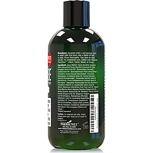 Oleavine TheraTree Tea Tree Oil Soap with Neem Oil - 12oz - Helps Skin Irritation, Body Odor, & Helps Restore Healthy Complexion for Body and Face TheraTree