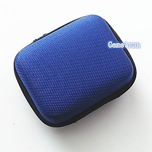 JMXLDS Gametown Protective Case Hard Case Carry Cover Bag Pouch For Nintendo Gameboy Advance SP GBA SP Console Blue