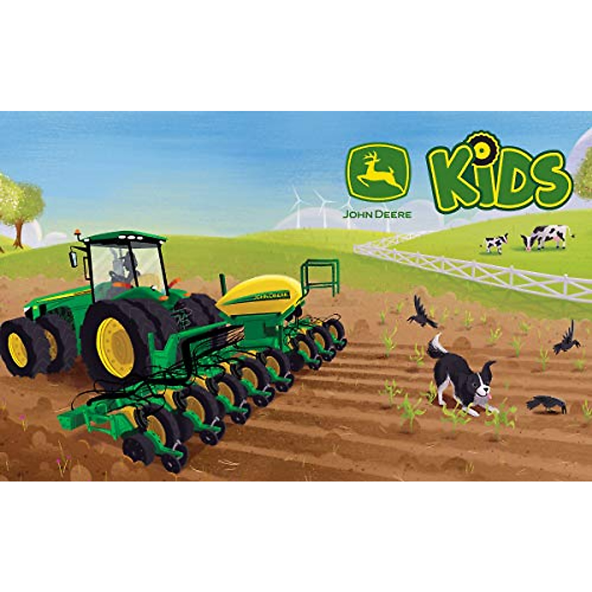 John Deere Kids Peek-a-Flap Dirt - Lift-a-Flap Board Book for Little Farmers and Tractor Lovers (John Deere Peek-a-Flap Board Book)