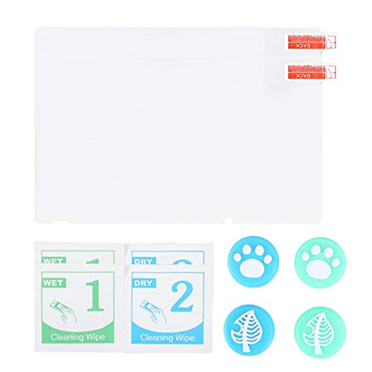 Mxzzand Game Host Accessory Protection Storage Bag for Switch(pink, Polar Animals)