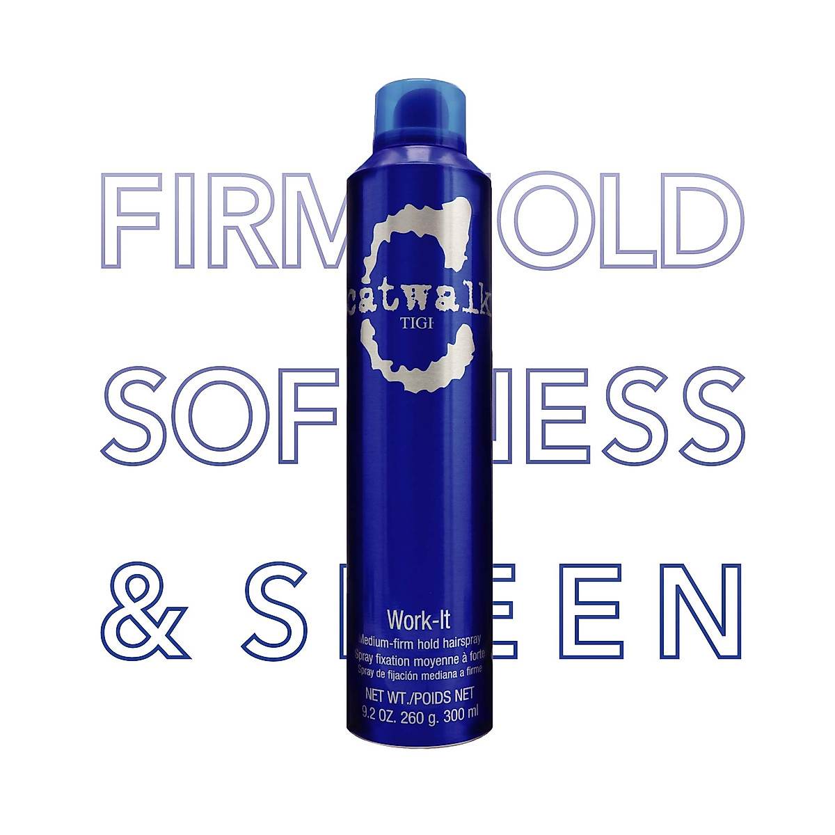 TIGI Catwalk Work-It Medium Firm Hold Hairspray 9.2 oz