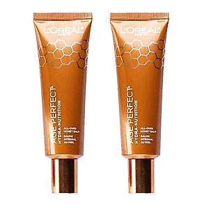Age Perfect Hydra Nutrition Honey All Over Balm Moisturizer Face, Neck, Chest, and Hands, 1.7 fl oz (Pack of 2)