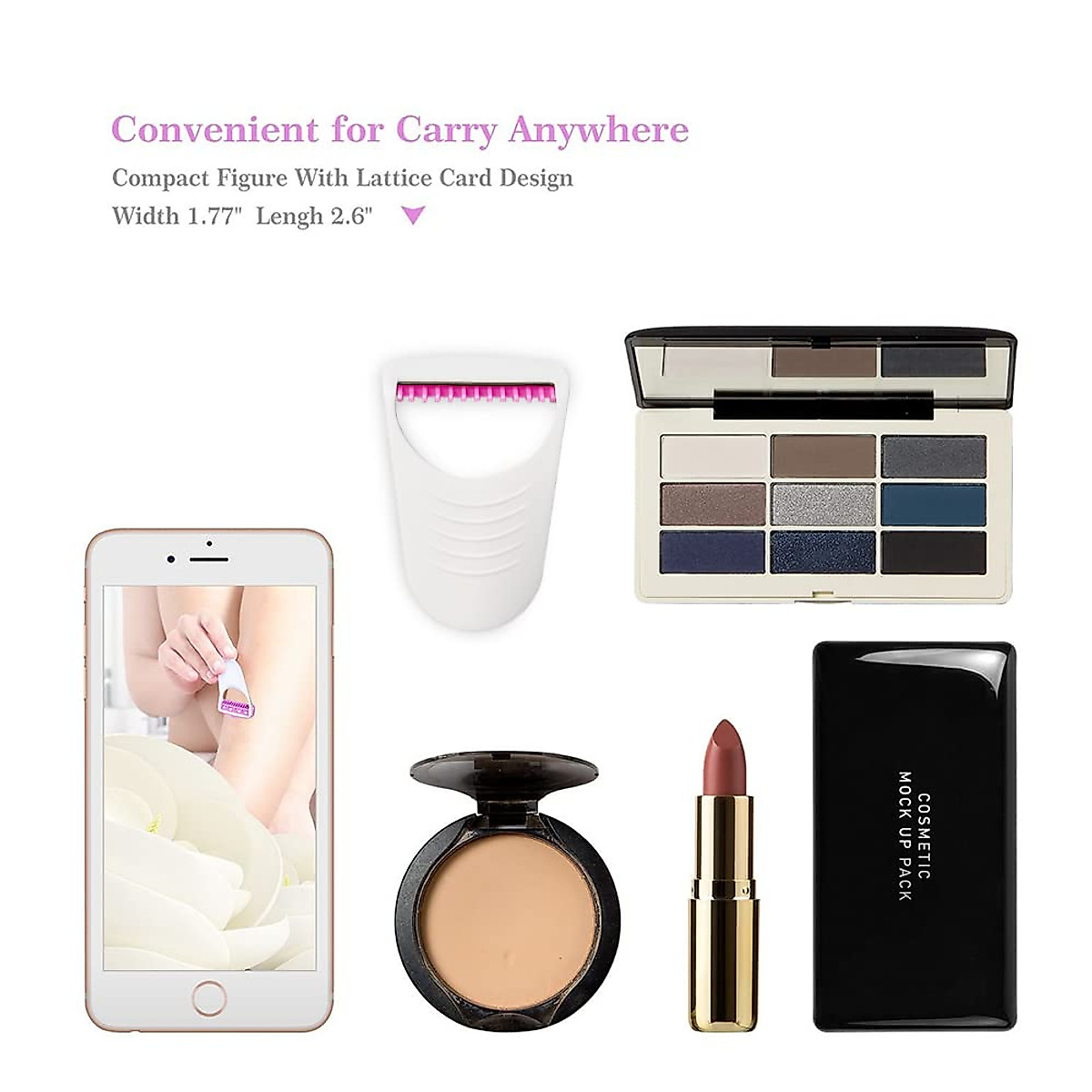 Disposable Blade Razor 20 PCS with individed pack, unisex dry/wet use hair removal, Safety Hygiene Protable