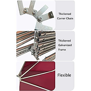 Window/Entry Awning, Front Door Canopy, Polyester Fabric Cover Snow and Rain Blocker UV Protection, Foldable Galvanized Bracket Fully Assembled (Color : Light Grey, Size : 150x60x60cm)