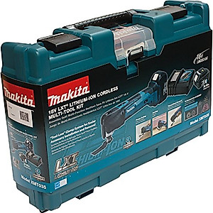 Makita XMT035 18V LXT Lithium-Ion Cordless Multi-Tool Kit (3.0Ah)