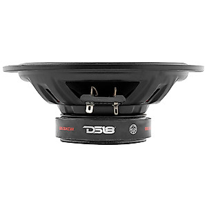 DS18 GEN-X6.5C Component Set - 6.5", 2-Way, 150W Max, 50W RMS, Black Paper Cone, Tetorn Dome Tweeters, 4 Ohms - Clarity Unparalled by Other Speakers in Their Class (2 Speakers)