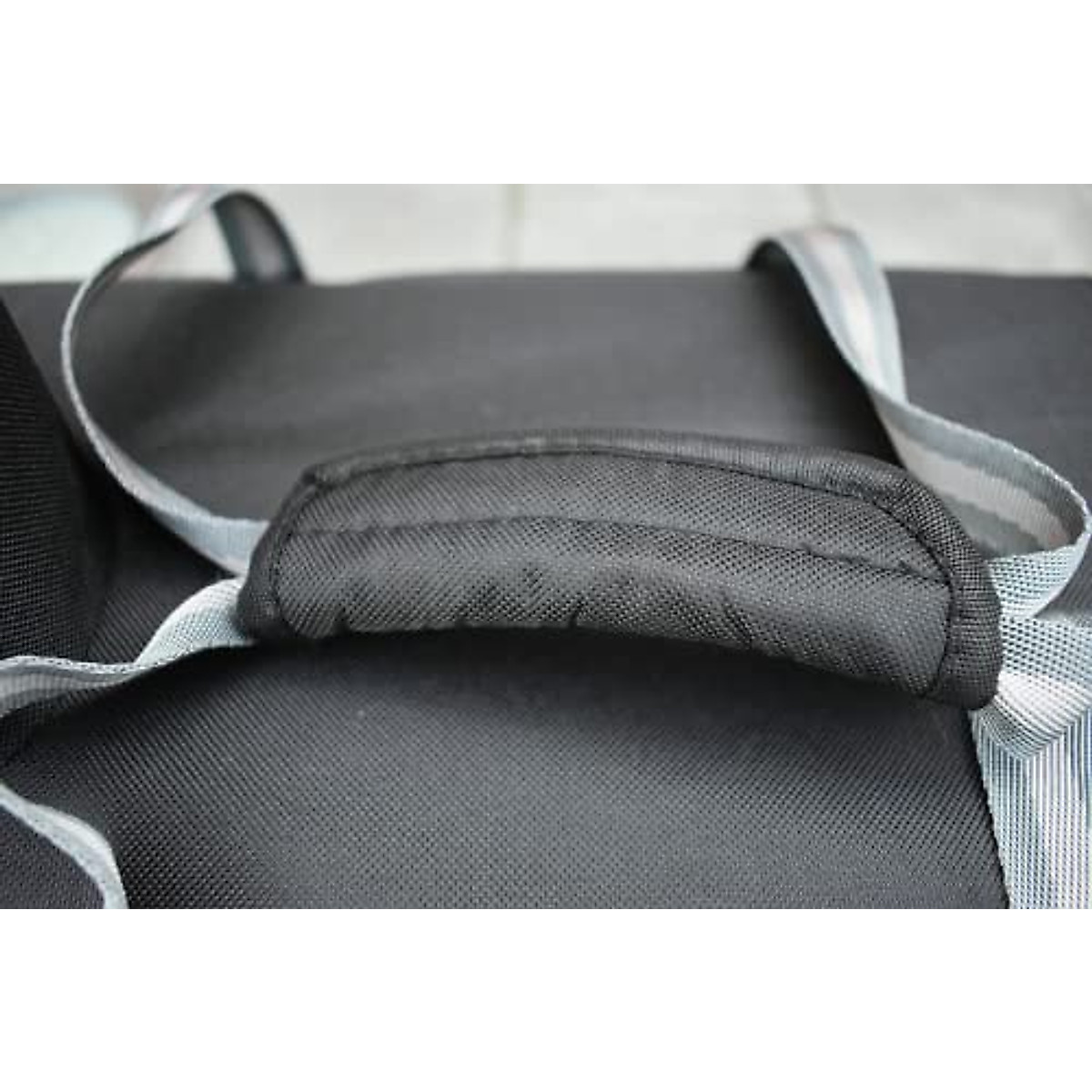 TOHONFOO Pizza Oven Carry Cover for Ooni Koda 12 Gas Pizza Oven Heavy Duty Waterproof 600D Oxford Fabric Portable Outdoor Pizza Oven Carry Accessories Black