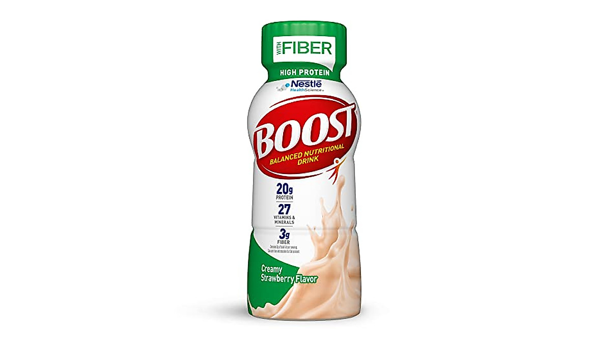 BOOST High Protein + Fiber Drink: Muscle & Digestion Support