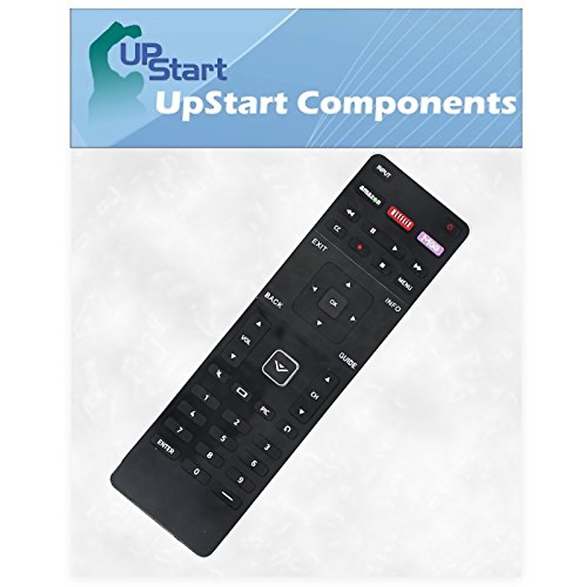Replacement M70-C3 Dual Side Remote Control for VIZIO TV - Compatible with XRT500 VIZIO TV Remote Control