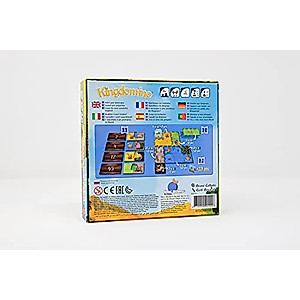 Blue Orange Games Kingdomino Award Winning Family Strategy Board Game, 4 players