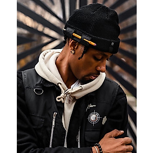 Dungeon Forward Tactical Beanie - Triple Black Adult