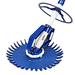 VINGLI Pool Vacuum Above Ground Indoor Outdoor Automatic Swimming Pool Cleaner Sweep Crawler Sweeper