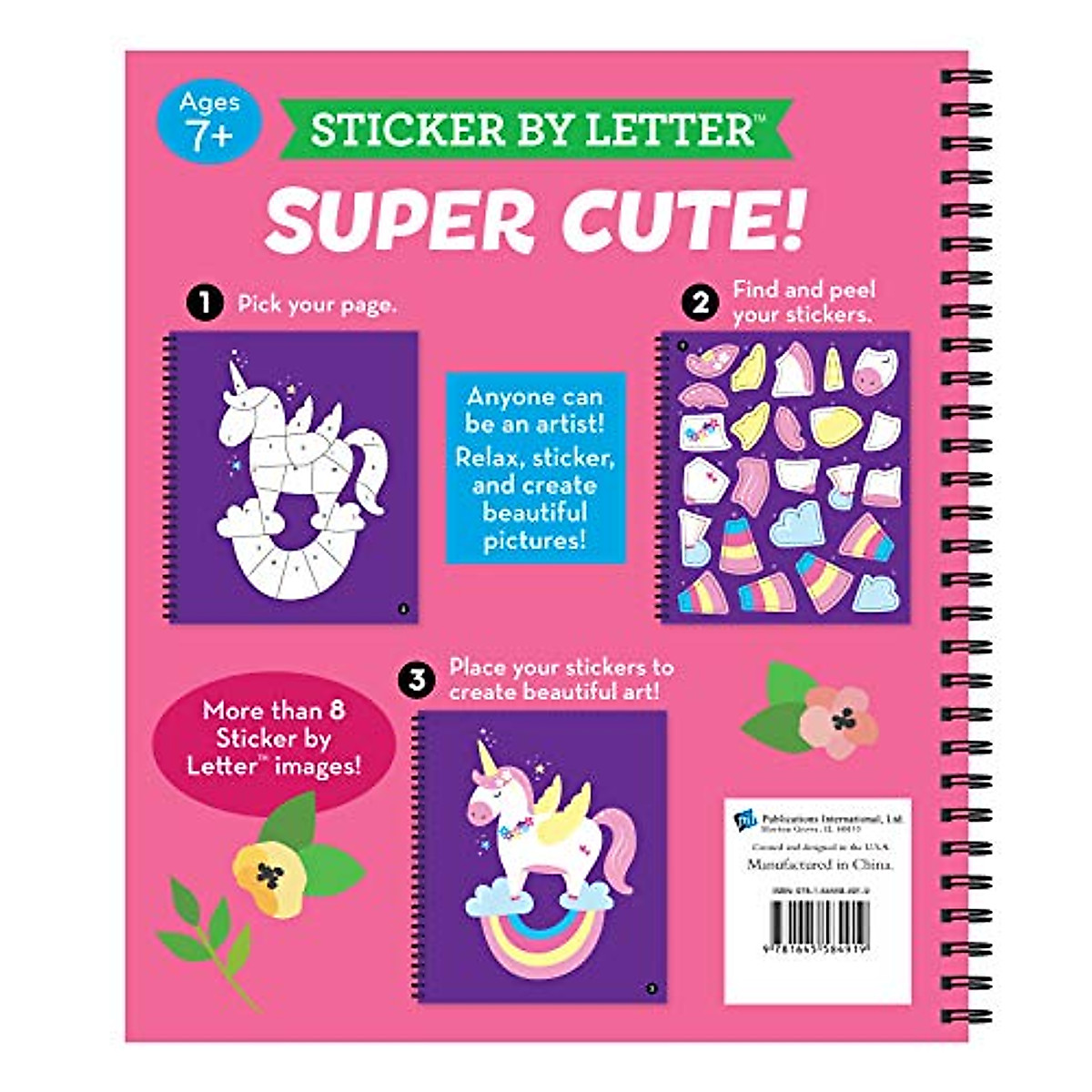 Brain Games - Sticker by Letter: Super Cute!