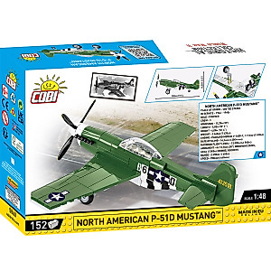 COBI Historical Collection North American P-51D Mustang Aircraft