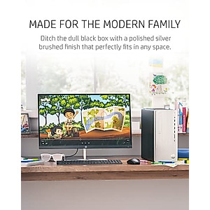 HP Pavilion Desktop PC, AMD Ryzen 7 5700G, 16 GB RAM, 512 GB SSD, Windows 11 Pro, Wi-Fi 5 & Bluetooth Connectivity, 9 USB Ports, Wired Mouse and Keyboard Combo, Pre-Built Tower (TP01-2022, 2021)