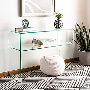 Safavieh Home Collection Hollis Clear Console Table