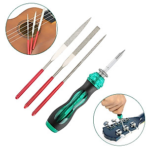 Guitar Repairing Tool Kit 26Pcs with Carry Bag for Guitar Ukulele Bass Mandolin Banjo