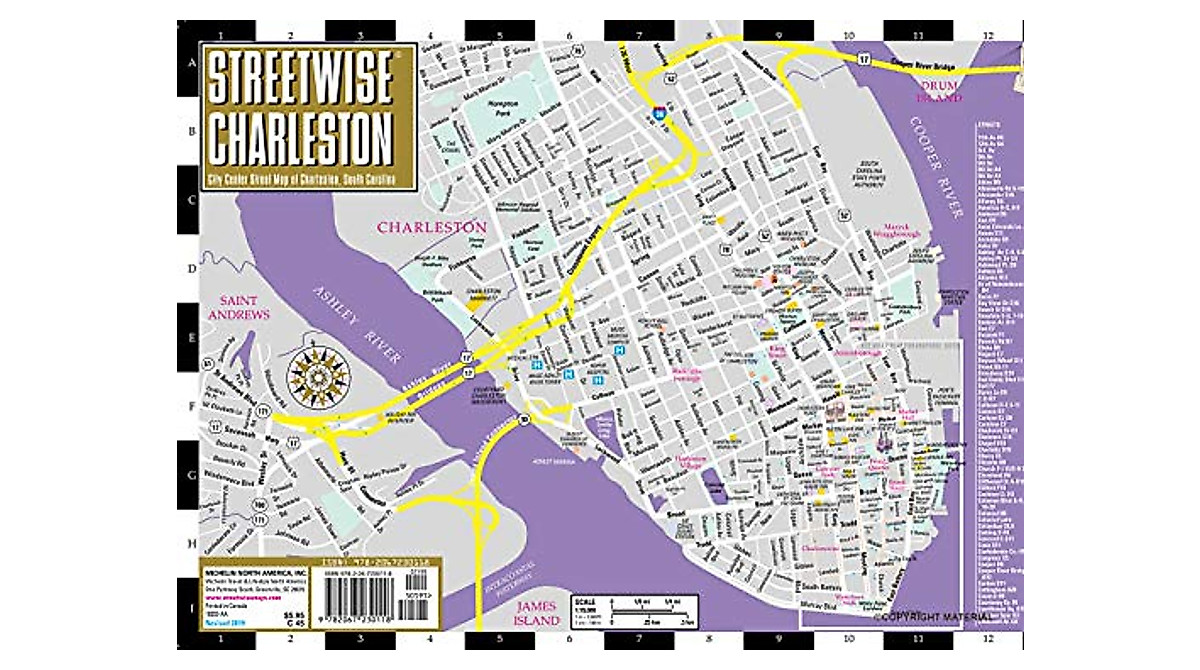 Streetwise Charleston Map - Explore Detailed City Center