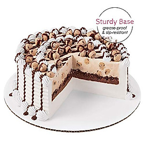 10 Inch White Cake Boards [24 Pack] Cake Rounds, Disposable Cake Board, Cake Base Cardboard, 10" Cake Circles Plate or Stand