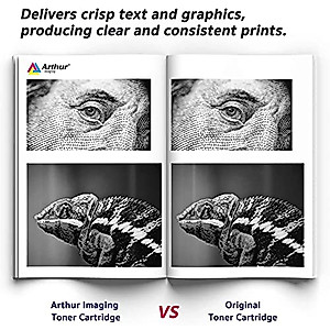 Arthur Imaging Compatible Canon Ink cartridges 280 Replacement PGI-280XXL for PIXMA TR7520 TR8520 TS6120 TS6220 TS8120 TS8220 TS9120 TS9520 TS9521C Printer (2 PGBK)