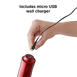 Rabbit Automatic Electric Corkscrew Wine Bottle Opener (Metallic Red)