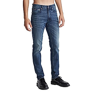 Calvin Klein Men's Slim High Stretch Jeans, Secaucus, 34W x 30L
