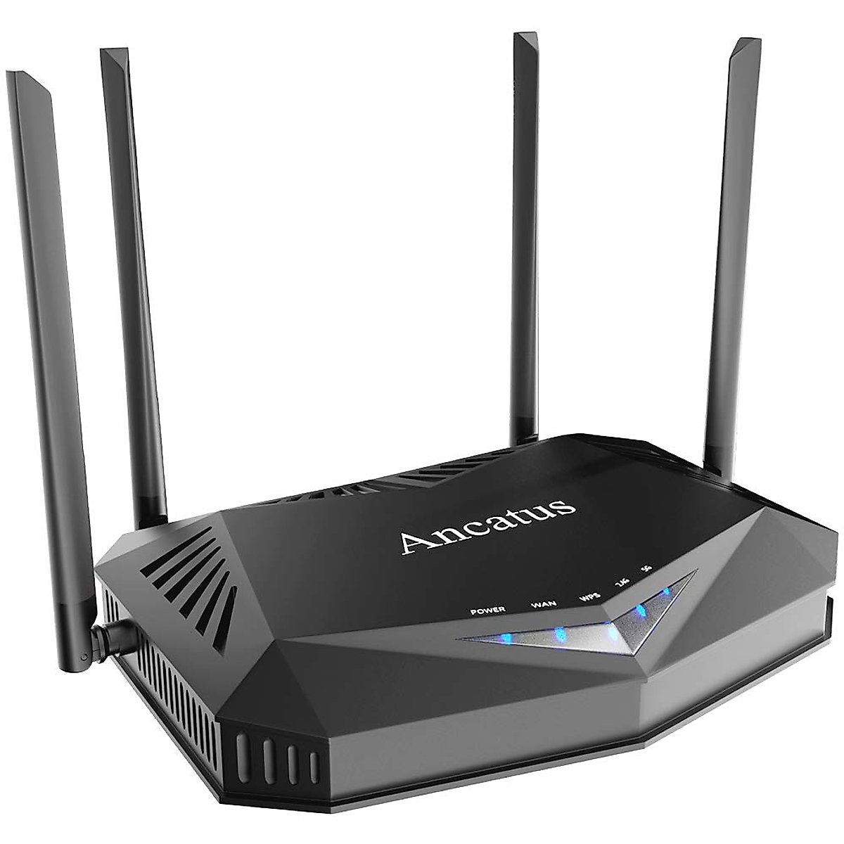 Ancatus AX1800 WiFi 6 Router - Dual Band Gigabit Wireless Internet Router for Home, Speeds Up to 1.8Gbps丨Up to 2100 Sq. Ft Coverage & 40 Devices, 802.11ax Router, MU-MIMO, OFDMA