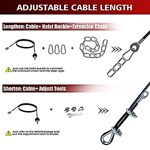 Concho Cable Pulley System Gym, Upgraded Weight Pulley System with 3 Detachable Handles, LAT and Lift Pulley Attachments for Biceps Curl, Triceps, Chest Workout - DIY Home Gym Fitness Equipment