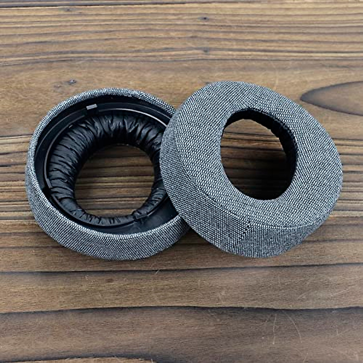 PS5 Ear Cushion - defean Replacement Ear Pads Cover Compatible with Sony ps5 Wireless Headphone, Pulse 3D Wireless Headset, Softer Foam, High-Density Noise Cancelling Foam (Gray Flannel)
