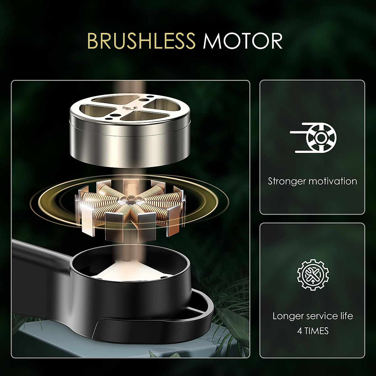 Super Enduring Brushless Motor Drone with Camera for Beginners, CHUBORY A68 WiFi FPV Quadcopter with 1080P HD Camera, Auto Hover, 3D Flips, Headless Mode, Trajectory Flight, 2 Batteries, Carrying Case