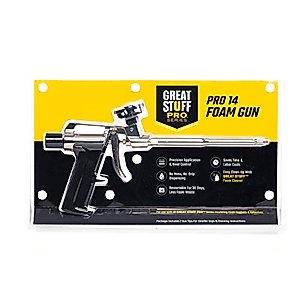 Great Stuff Pro 14 Foam Dispensing Gun, Silver