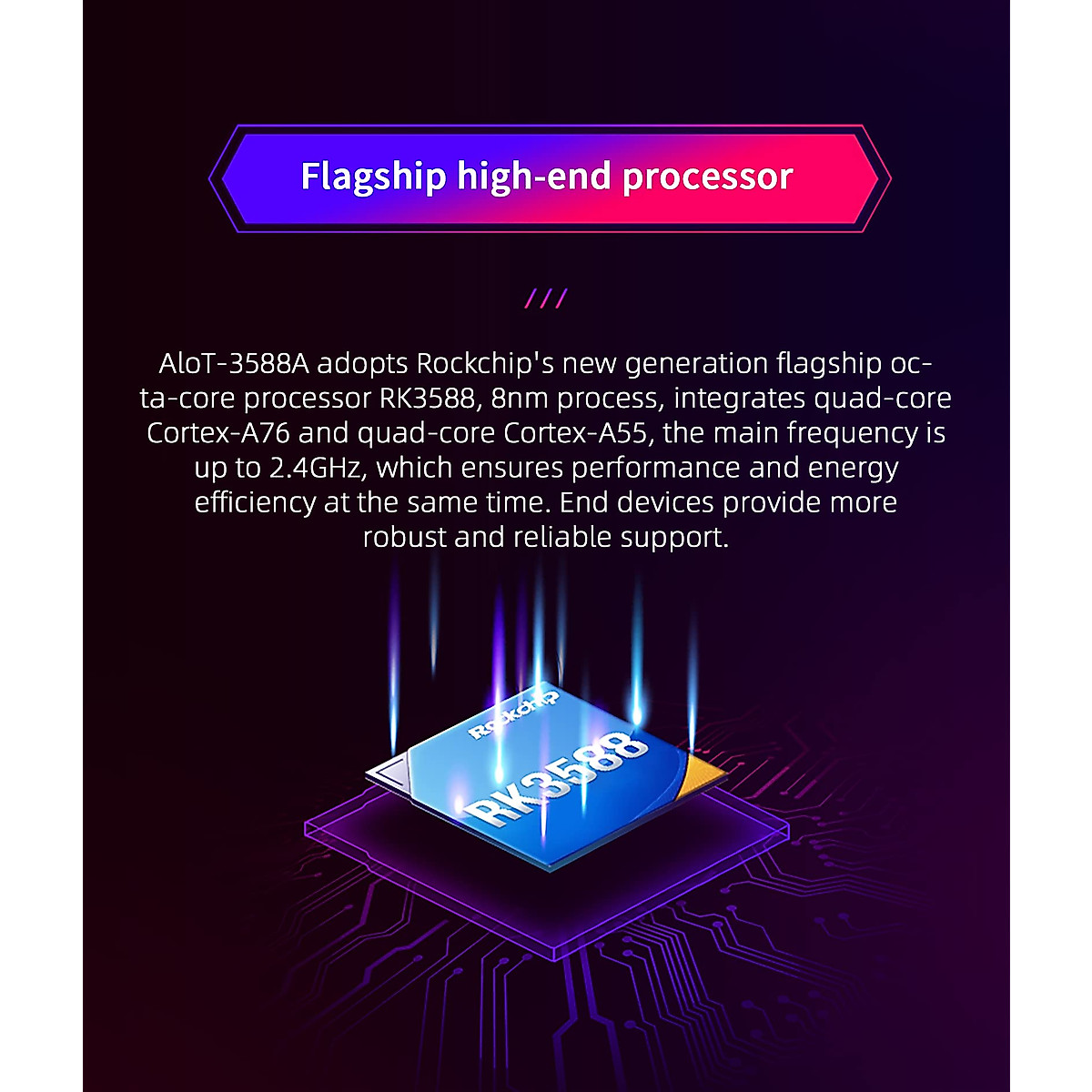 youyeetoo AIOT-3588A Intelligent self-Service Terminal Motherboard, Equipped with Rockchip RK3588 Octa-core, 6 Tops NPU, Android 12.0 (4+32G)