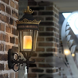 Feit Electric LED Light Bulbs, 3-Watt Non-Dimmable LED Bulb, Color Warm Light (1500K) 80 Lumen, T60 Flame Design LED Bulb