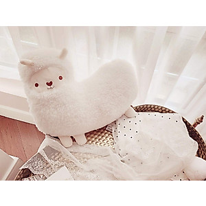 KHC-KHF Aunt Merry Mokomoko Llama Alpaca Hug Pillow Cushion Doll