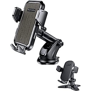 GUANDA TECHNOLOGIES CO., LTD. Cell Phone Stand, Desk Phone Holder, Upgraded Car Mount Phone Holder Dashboard Windshield