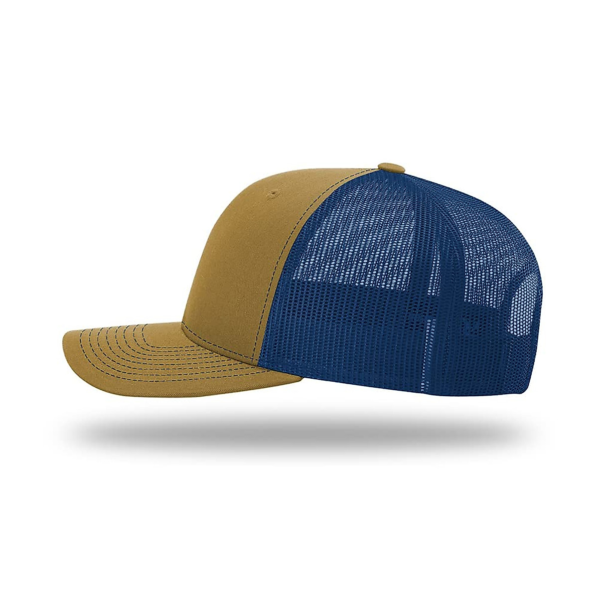 The Hat Pros | Richardson 112 Structured Classic Trucker Snapback (Heather Grey/Navy)