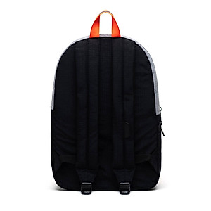 Herschel Supply Co. Settlement Sharkskin Enzyme Ripstop/Black Enzyme Ripstop/Shocking Orange One Size