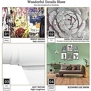 60S 70s Vintage Wall Art Poster Groovy Room Decor Aesthetic Retro Hippie Flower Wall Art Prints Positive Slogan for Bedroom Living Room Wall Decor (70s Positive Poster, 8"x10" UNFRAMED)