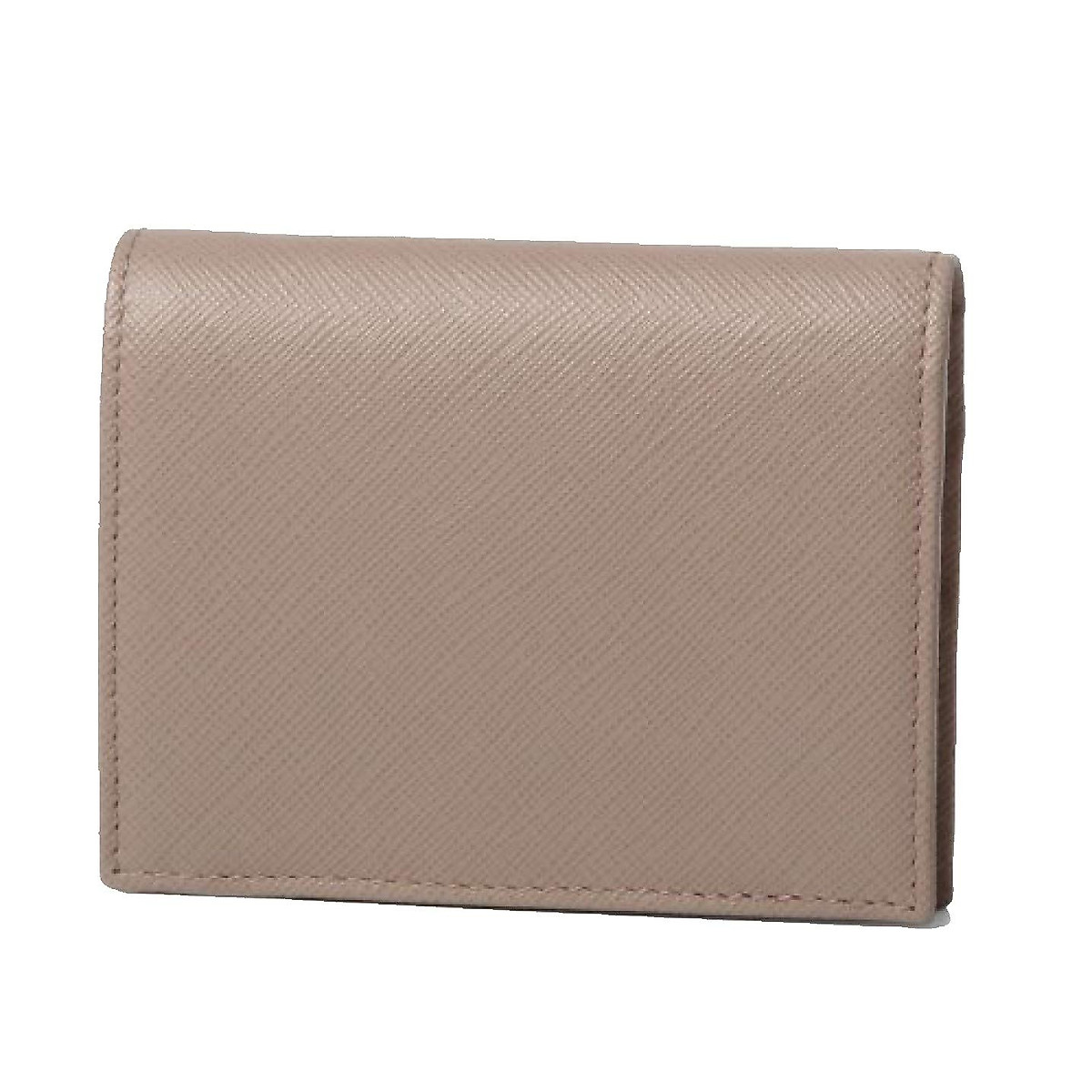 Prada Portafoglio Vertical Caramel Vitello Move Leather Flap Wallet 1MV204