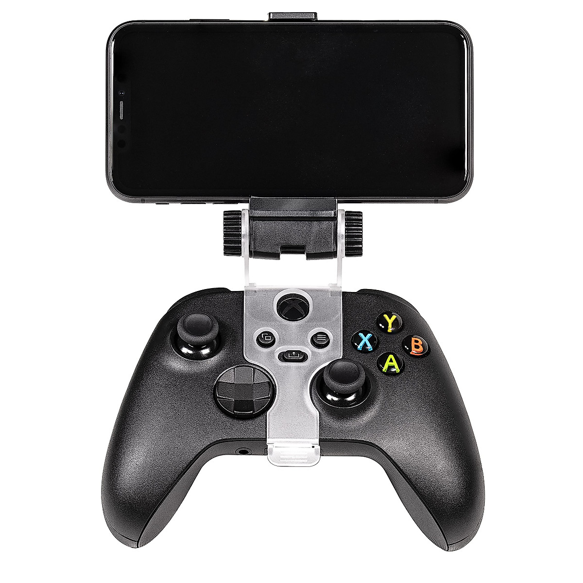 Numskull Xbox Series X Controller Mobile Mount, Adjustable Gaming Mobile Clip, Compatible with Xbox Series S Controllers
