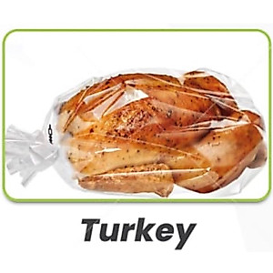 Uncle Green Multipurpose Turkey Bags -19" x 24.5"-100 bags per box