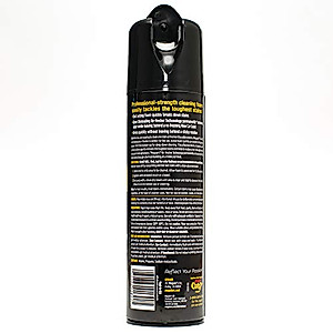 Meguiar's Carpet & Upholstery Cleaner - Automotive Carpet Cleaner, Upholstery Cleaner, and Fabric Cleaner in One, Pro-Strength Cleaning that Removes Odors and Leaves a New Car Scent, 19 Oz Aerosol