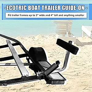 ECOTRIC Short Boat Trailer 2' Bunk Board Guide-On Carpeted Kit A Pair w/Hardware