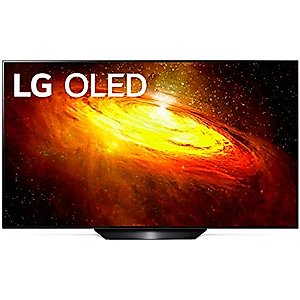 LG OLED BX Series 65” Alexa built-in 4k Smart TV (3840 x 2160), 120Hz Refresh Rate, AI-Powered 4K, Dolby Cinema, WiSA Ready (OLED65BXPUA, 2020)
