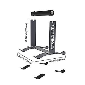 Multi-Kilogram Spool Holder Filament Bracket Spool Metal Holder for PLA/ABS/TPU/Other 3D Printing Materials for Creality Ender3 Series/CR Series/CR-30 3D Printer