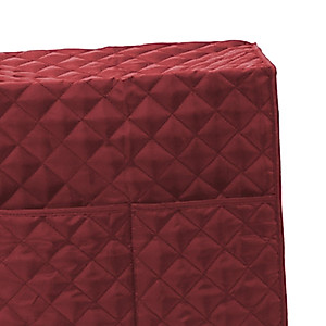 ＫＬＫＣＭＳ Coffee Machine Cover, Espresso Machine Quilted Protective Cover, Kitchen Appliance Covers, , red
