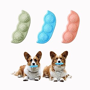 TAOLIN QING 3-Pack Puppy Chew Toy, Suitable for Dogs Born 2-8 Months Old, Relieve Pain During Tooth Replacement, Clean Teeth, Natural Rubber Products, Safe, Healthy, Durable, Easy to Clean