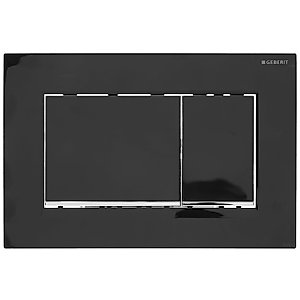 Geberit 115.883.KM.1 Toilets and Bidets, Black